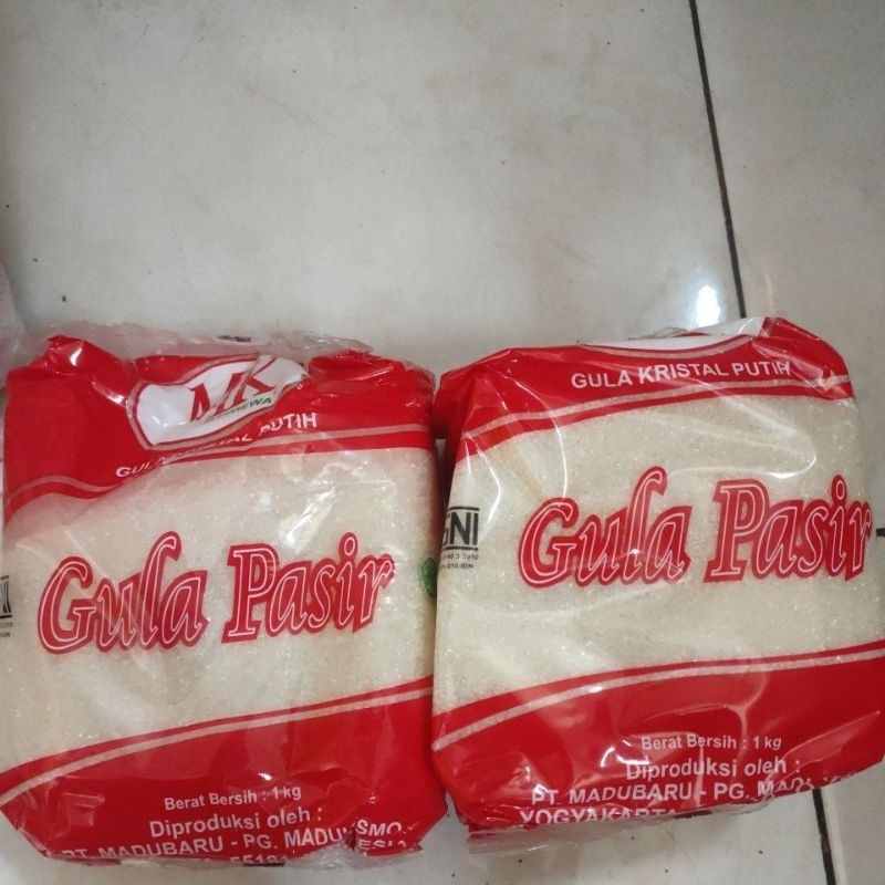 Jual gula pasir kemasan 1 kg | Shopee Indonesia