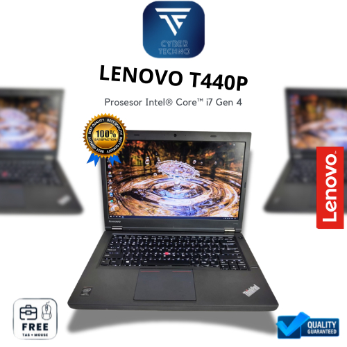 Jual LAPTOP LENOVO THINKPAD T440P CORE I7 GEN 4 DISPLAY 14 INCH ...