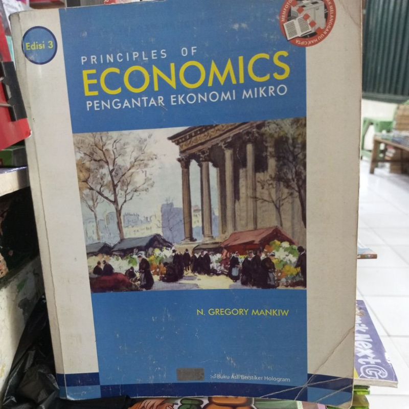 Jual prinsipku of ekonomi pengantar ekonomi mikro n Gregory mankiw edisi ketiga | Shopee Indonesia