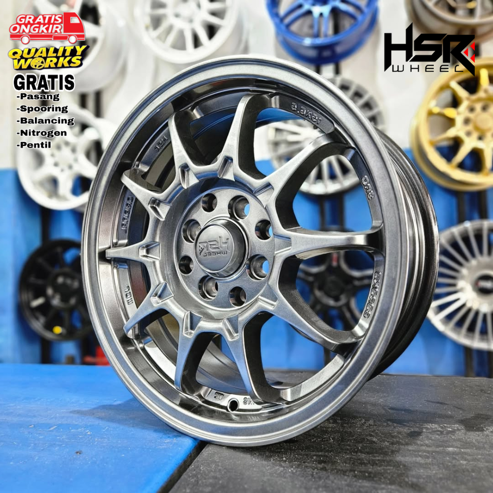 Jual Velg Racing Mobil Brio, Ayla, Ring 15 Velg Racing Modifikasi Hsr Srd Boroko | Shopee Indonesia