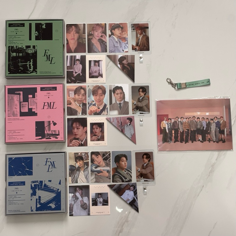 Jual [FIRST PRESS + POB] SEVENTEEN 10TH MINI ALBUM FML (CARAT VER.) UNSEALED FULL SET WEVERSE ...