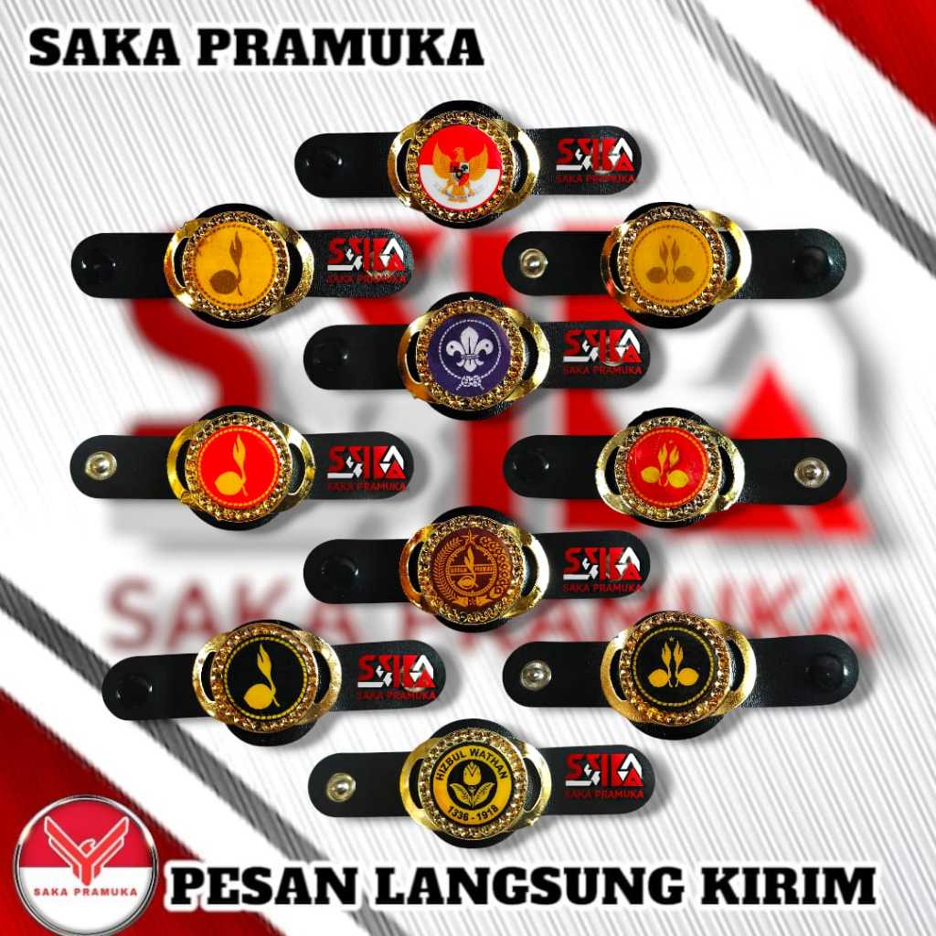 Jual Ring kolong kacu hasduk dasi pramuka kupingan bahan kalep | Shopee ...
