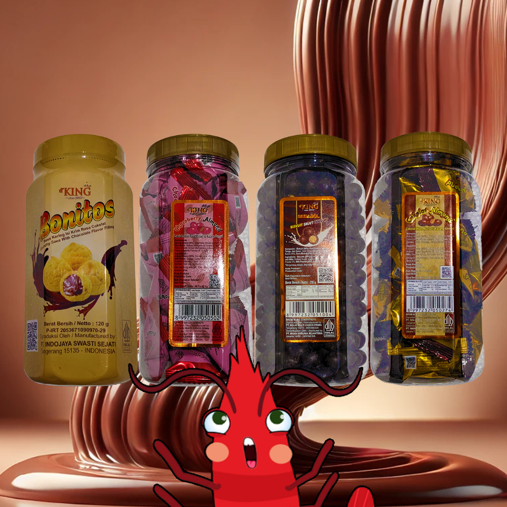 Jual DKing Coklat Musdalifah Cashew Bizco Hazelnut Peanut Kurma ...