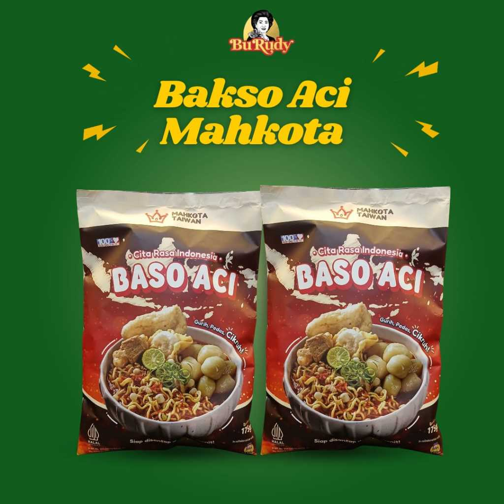 Jual Mahkota Bakso Aci 175g | Shopee Indonesia