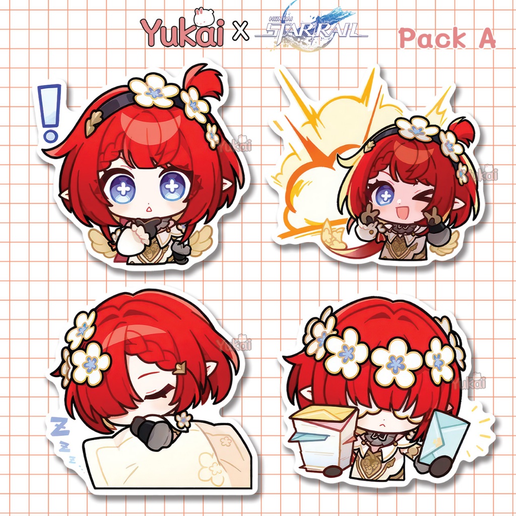 Jual Stiker Tribbie Honkai Star Rail (HSR) Premium - Sticker Pack Anime ...