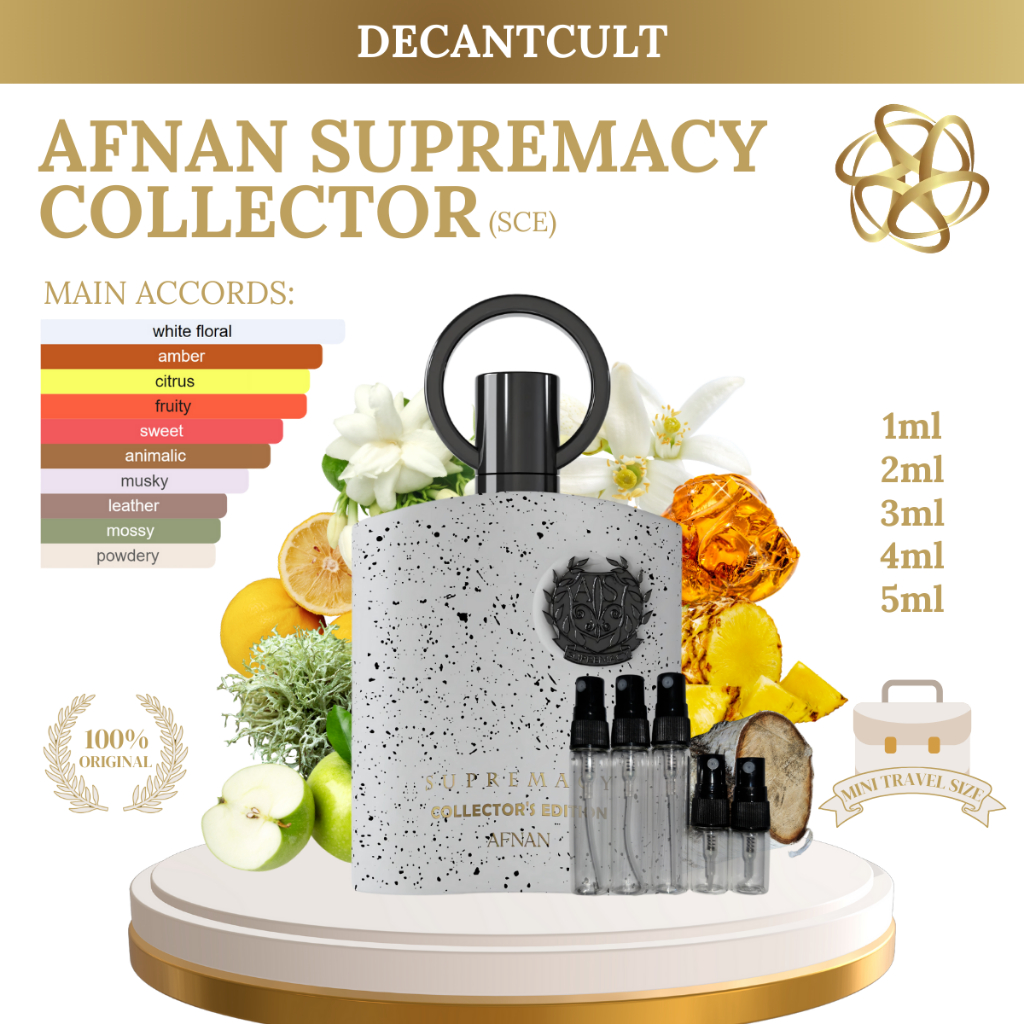 Jual DECANT Parfum Afnan Supremacy Collector's Edition (SCE) EDP Like ...