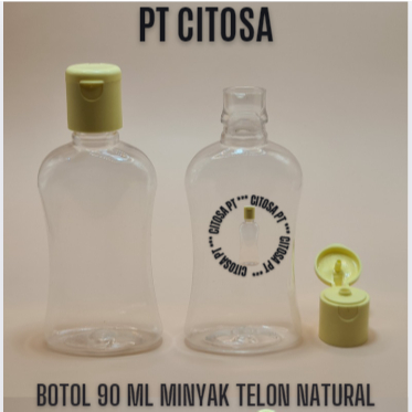 Jual Botol Minyak Telon 90 ml Gepeng / Botol Plastik / Botol Minyak ...