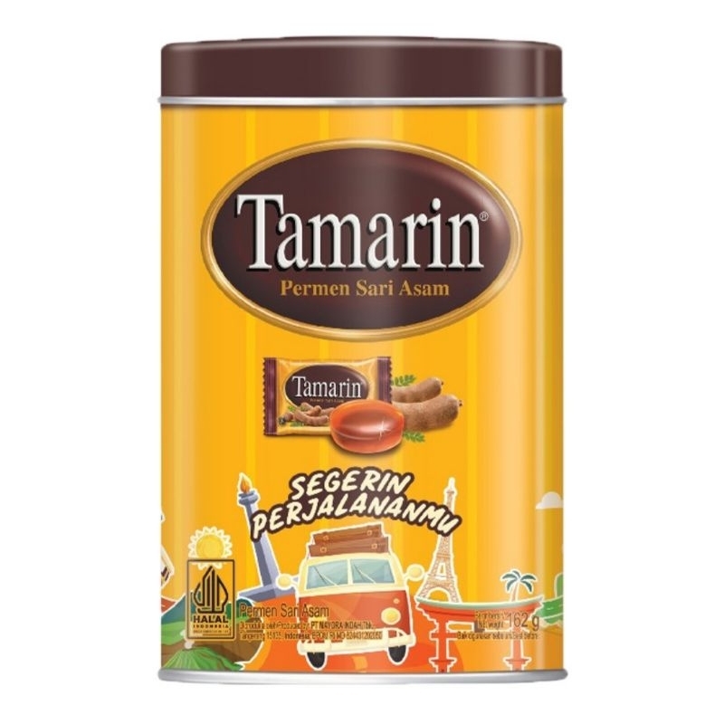Jual Tamarin Permen Sari Asam Kaleng 162 g | Shopee Indonesia
