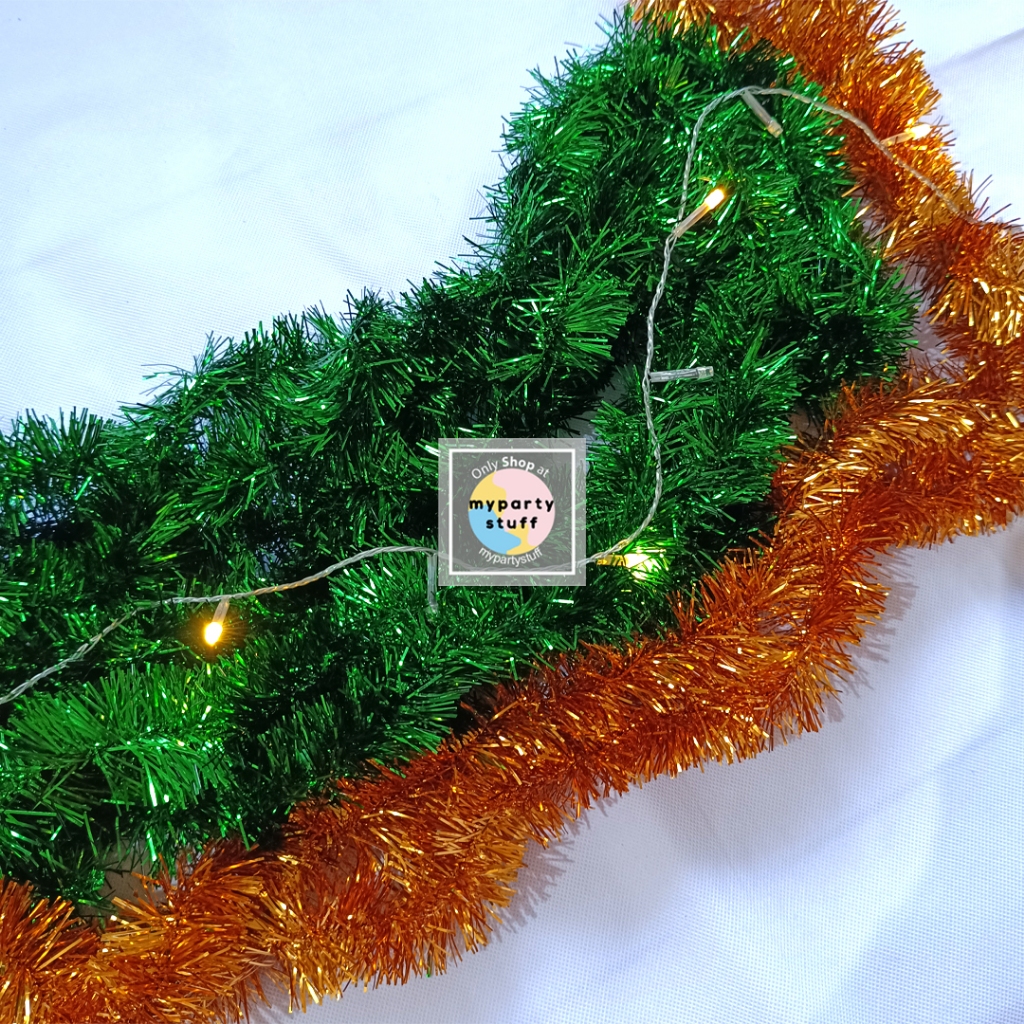 Jual Slinger Idul Fitri Lebaran / Tinsel Rumbai Lebaran / Slinger Garland Hiasan Dinding ...