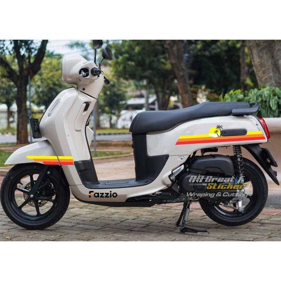 Jual sticker motor honda YAMAHA FAZZIO kalcer custom | Shopee Indonesia