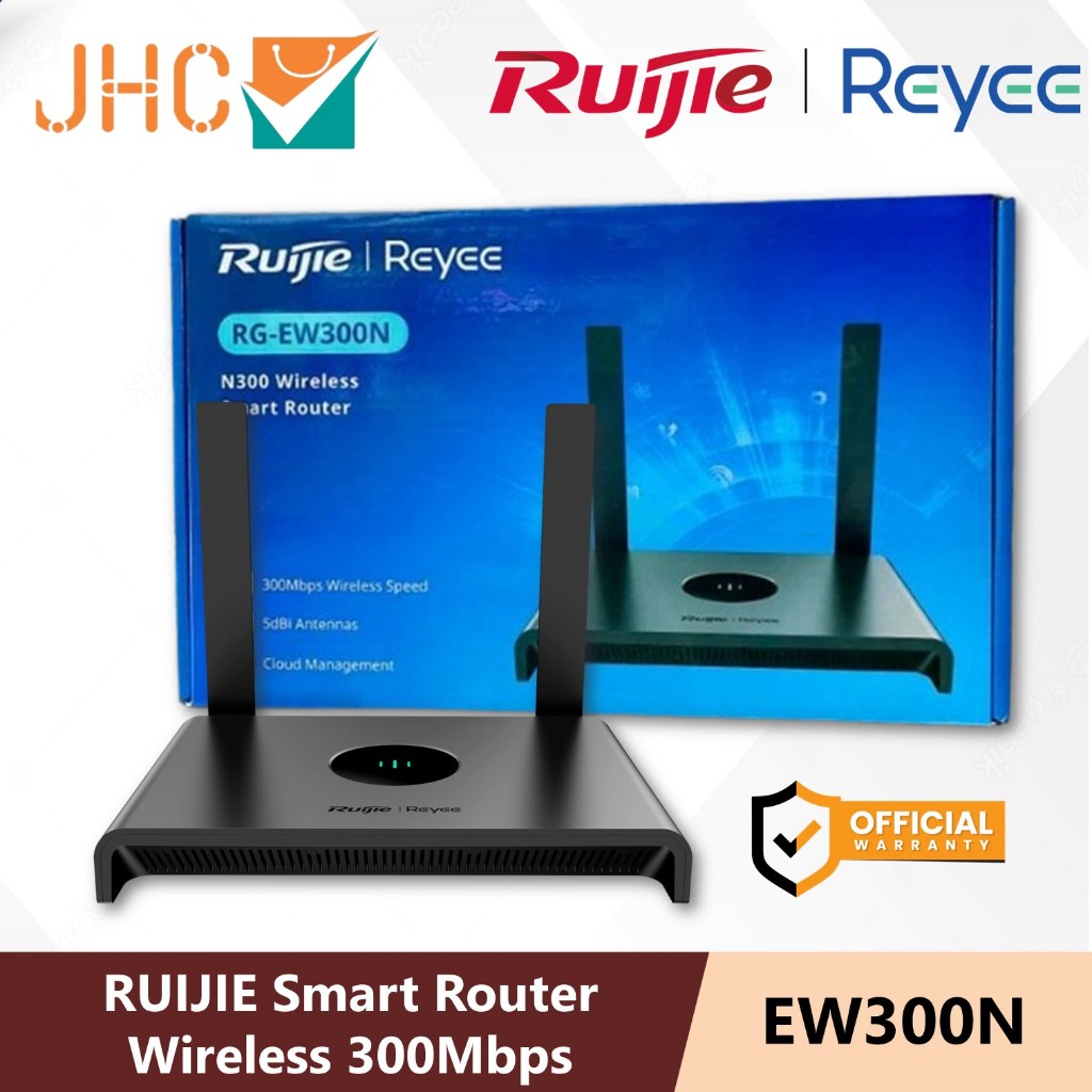 Jual RUIJIE RG-EW300N Wireless Smart Router & Repeater 300Mbps | Shopee ...