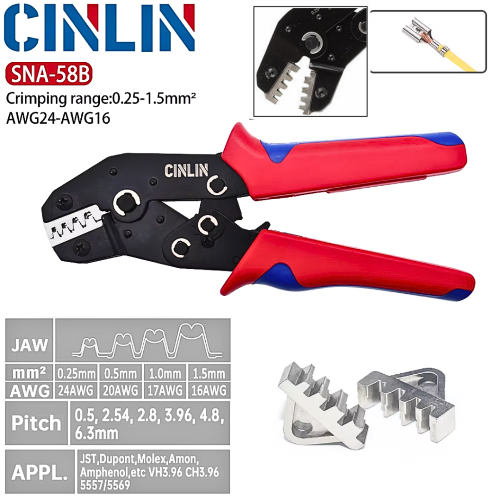 Jual YEFYM Tang Crimper Terminal Kabel Listrik Cable Crimping Plier ...