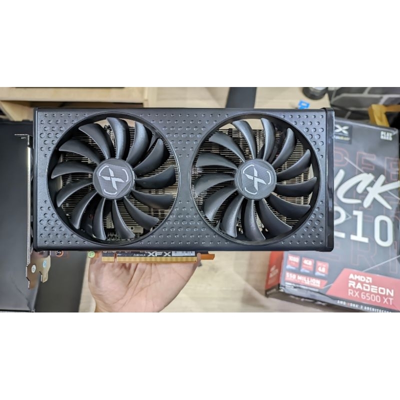 Jual XFX Speedster QICK 210 AMD Radeon RX 6500 XT Core 4GB GDDR6 Segel ...