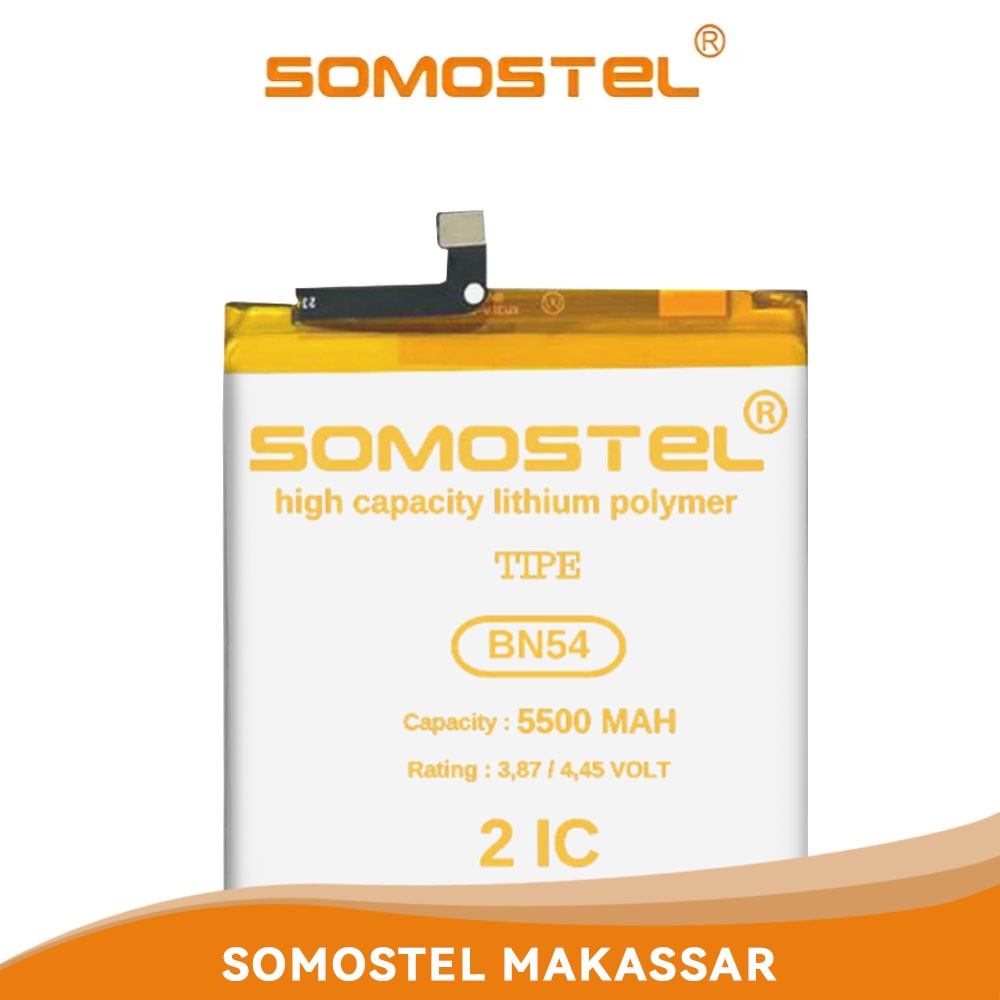 Jual Somostel Baterai BN54 Redmi Note 9 / Redmi 9 Battery | Shopee ...
