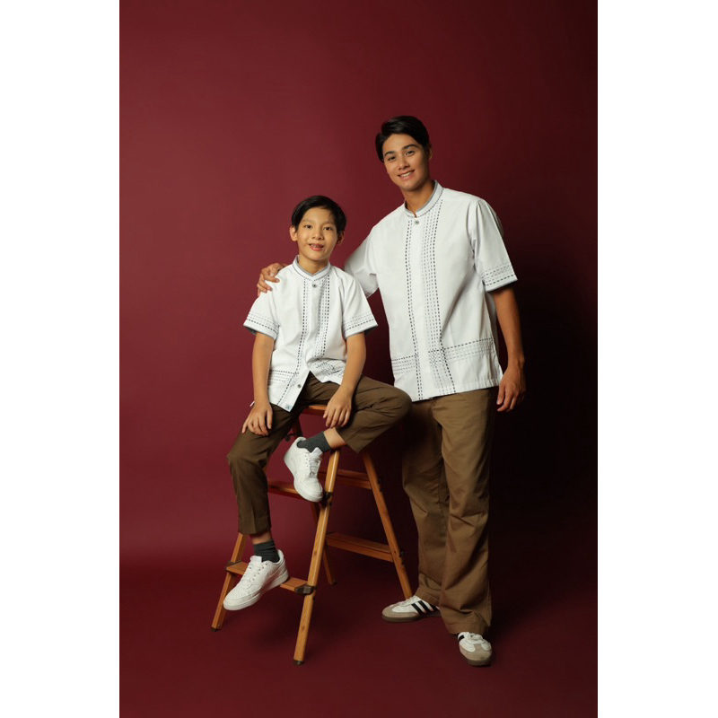 Jual ZAHARA WHITE (tersedia couple dng anak ayah) BAJU KOKO ALACHWAN ...