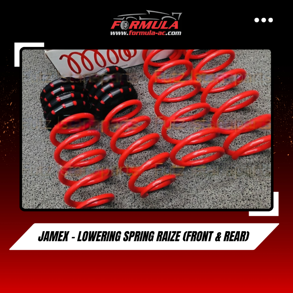 Jual PAKET Per Keong Ceper / Lowering Merk Jamex Toyota Raize Depan ...