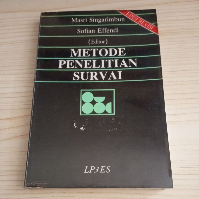 Jual BUKU METODE PENELITIAN SURVAI OLEH MASRI SINGARIMBUN DAN SOFIAN EFFENDI | Shopee Indonesia