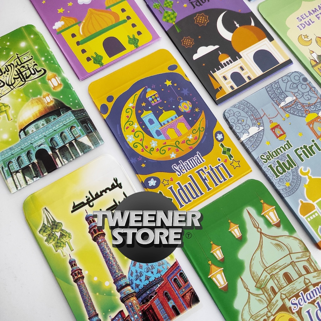 Jual (1PACK) SELAMAT IDUL FITRI Amplop Lebaran TANGGUNG | 1 Pack isi 8 ...