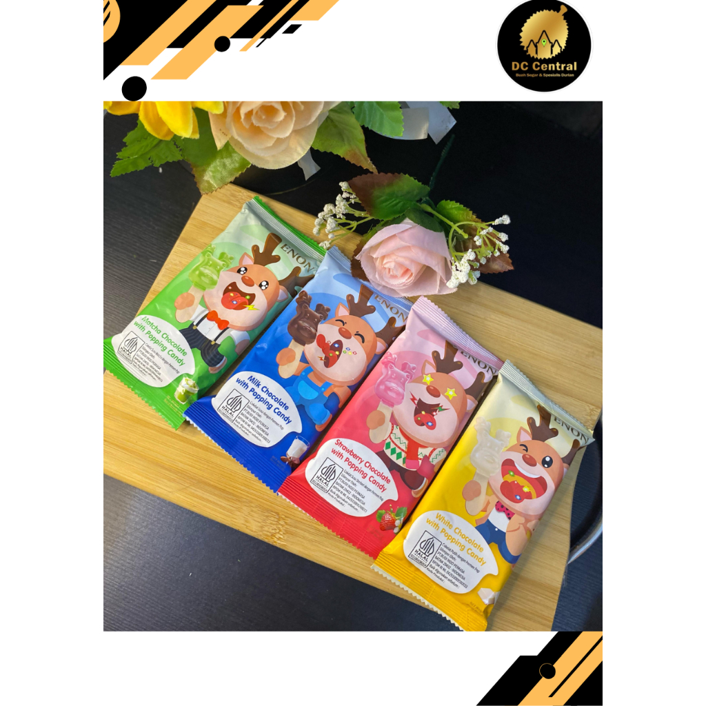 Jual Enon Chocolate Stick Animal Karakter 15g | Shopee Indonesia