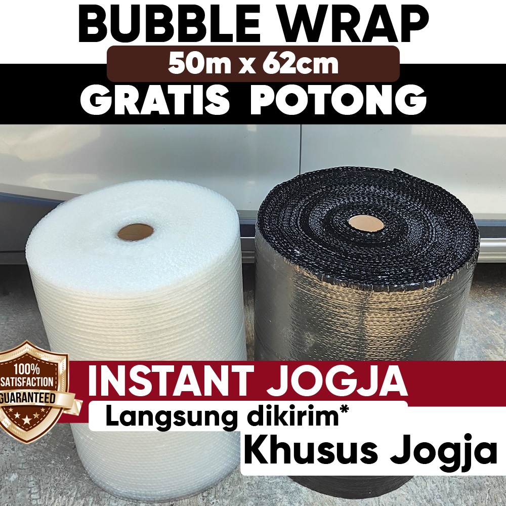 Jual SIP Plastik Bubble Wrap 1 roll 50 meter - Lebar 62cm - Sleman ...
