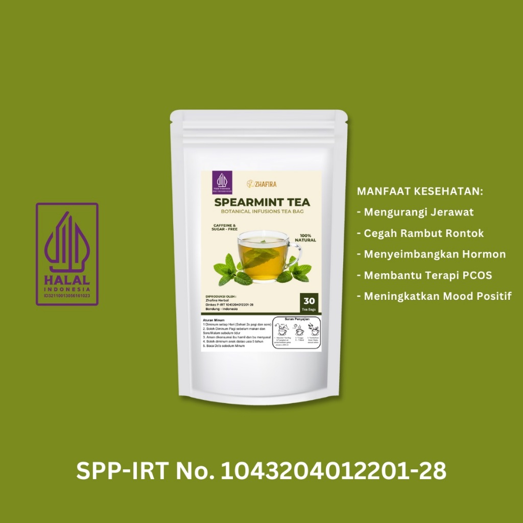 Jual Spearmint Tea / Teh daun mint isi 20 teh dan 30 teh | Shopee Indonesia