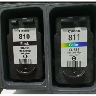 Jual CATRIDGE CANON PG 810 CL 811 1SET BLACK & COLOR SECOND SIAP PAKAI ...