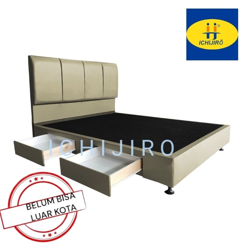 Jual Dipan Divan Sandaran 120x200 Laci Anti Air Tempat Tidur Carara ...