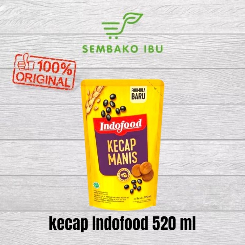 Jual KECAP INDOFOOD 520ML | Shopee Indonesia