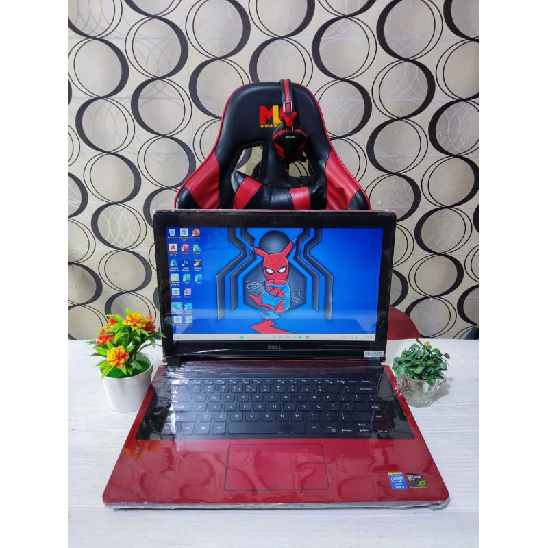 Jual Laptop Gaming Desain DELL PANDORA 7447-A02 RED [RAM 16GB SSD 240GB ...