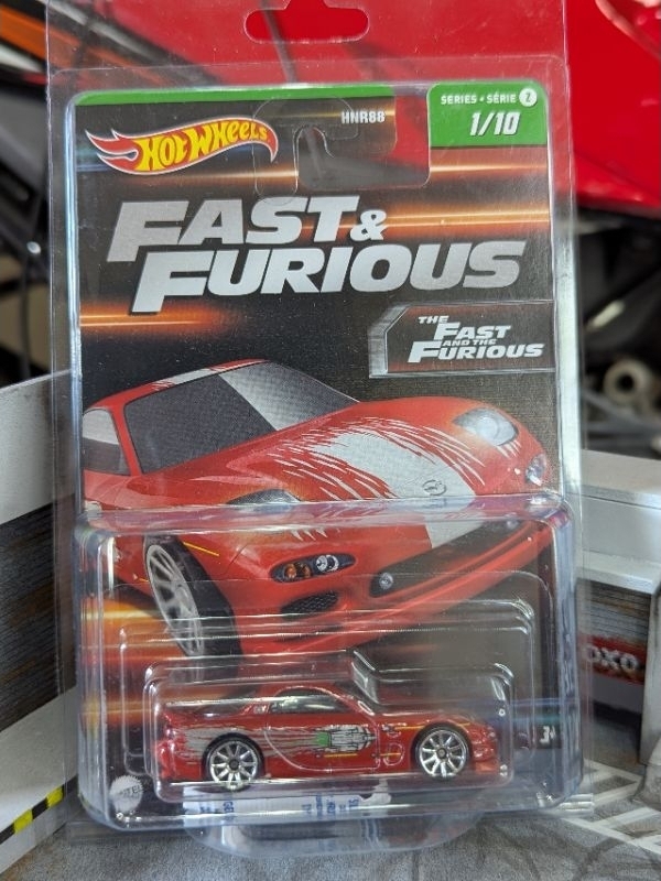 Jual Hot Wheels Fast & Furious - '95 Mazda RX-7 Red | Shopee Indonesia