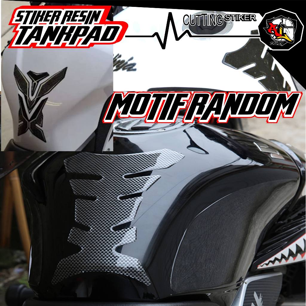 Jual STIKER TANKPAD RESIN FOR ALL,DAN Sticker Shock breaker transparan ...