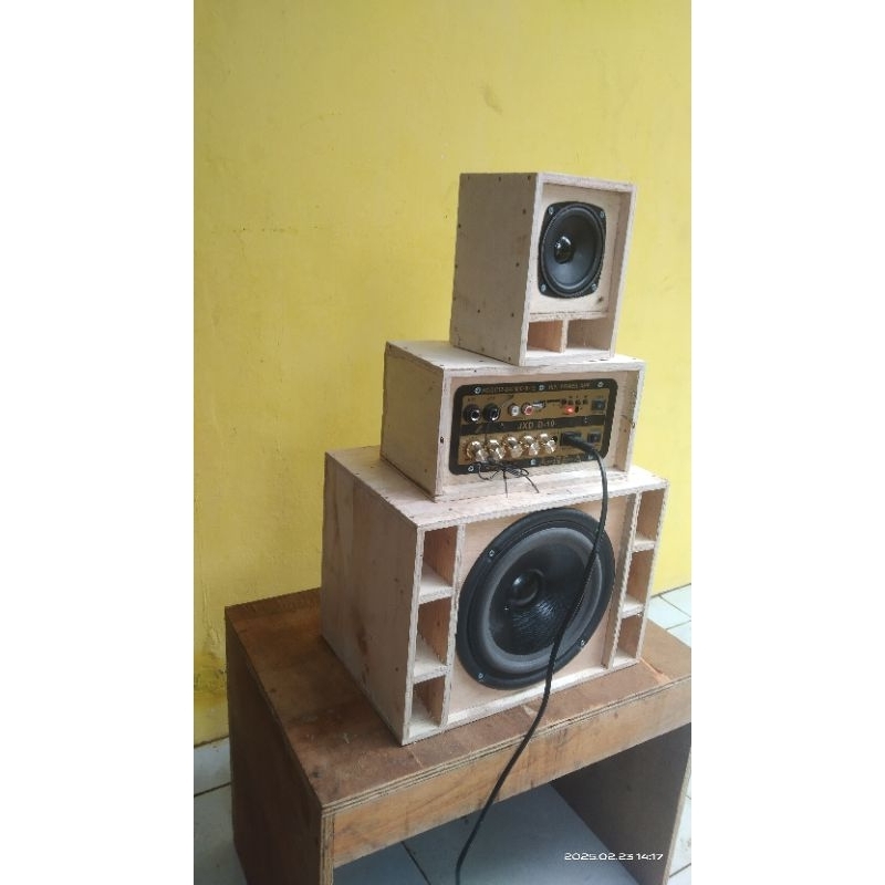 Jual miniatur sound sistem 3+6 inch dengan power JDX D10 | Shopee Indonesia