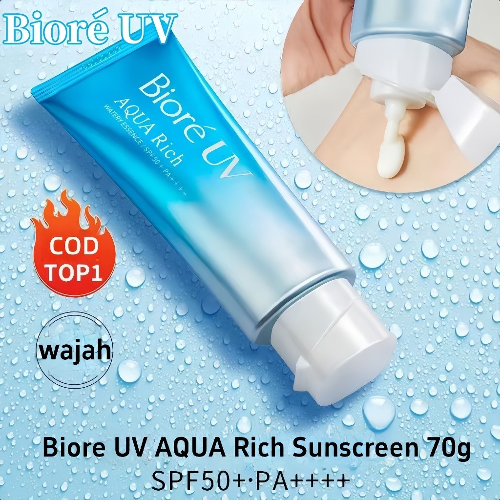 Jual Biore UV Aqua Rich Watery Essence Sunscreen Tabir surya Tabir surya SPF 50 PA++++ Filter UV ...