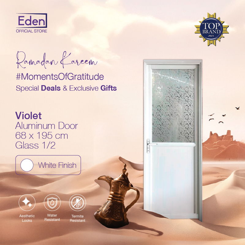 Jual Pintu Kamar Mandi Eden Violet | Shopee Indonesia