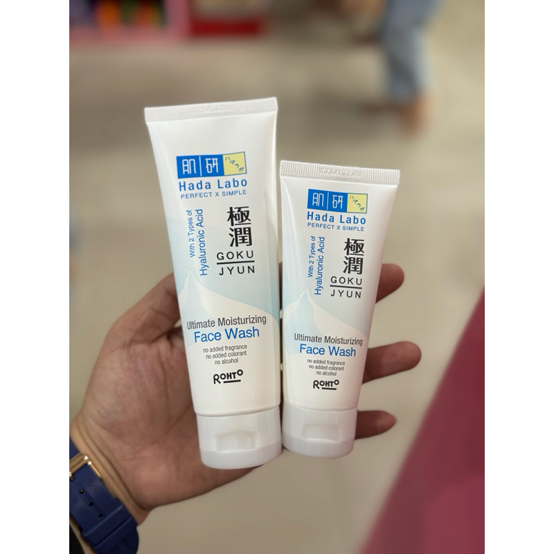 Jual HADA LABO FACE WASH GOKU JYUN | Shopee Indonesia