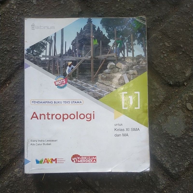 Jual BUKU PELAJARAN / ANTROPOLOGI UNTUK KELAS XI SMA / MA KURIKULUM MERDEKA / BEKAS / ORIGINAL ...