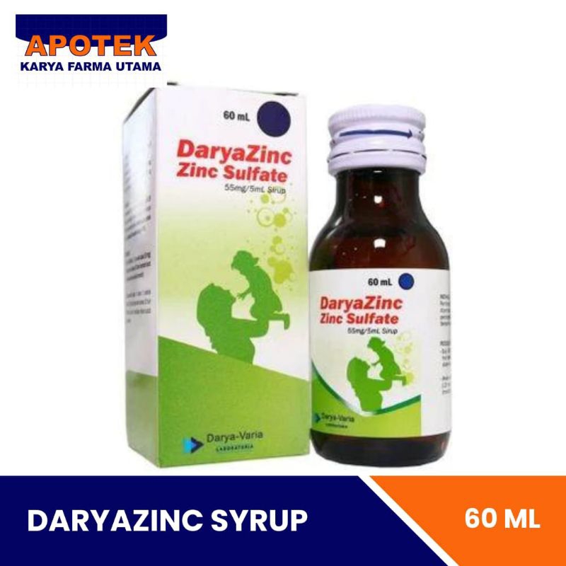 Jual Daryazinc Syrup 60 ml | Shopee Indonesia
