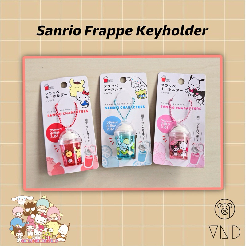 Jual Sanrio Frappe Keyholder ORI Japan/ Gantungan kunci/ Cup | Shopee ...