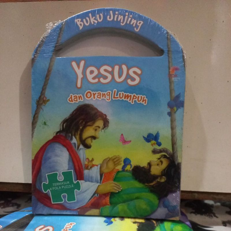 Jual Buku Anak - Yesus dan Orang Lumpuh Termasuk 4 Pola Puzzle | Shopee ...