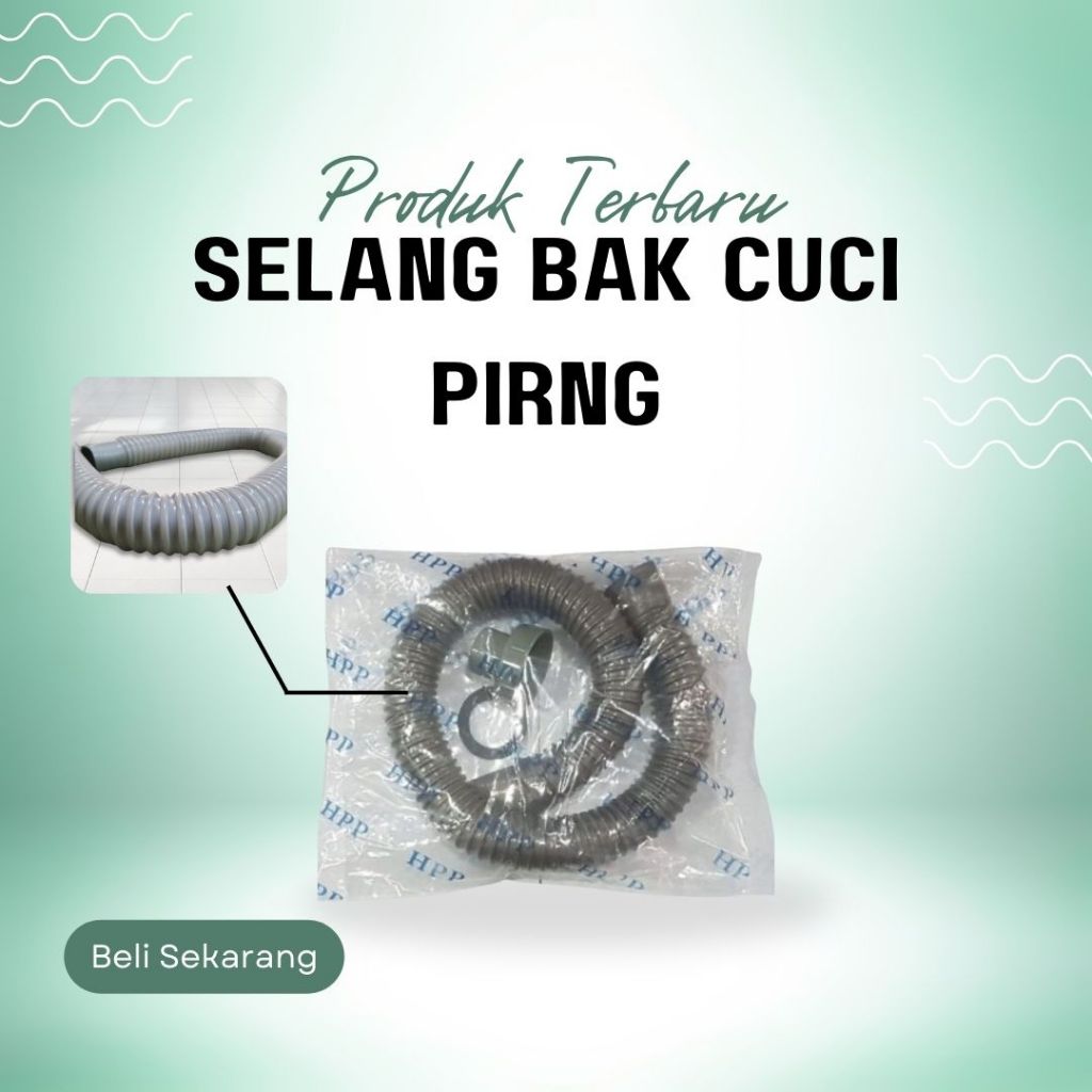 Jual Selang Bak Cuci Piring Fleksibel HPP / PVC PIPE | Shopee Indonesia
