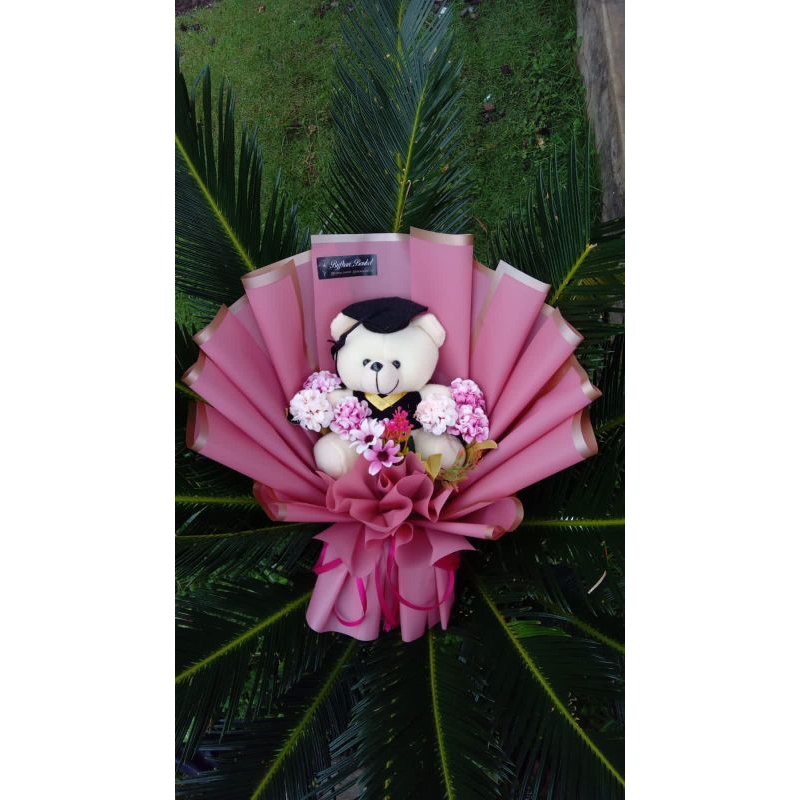 Jual buket boneka buket wisuda buket boneka wisuda | Shopee Indonesia