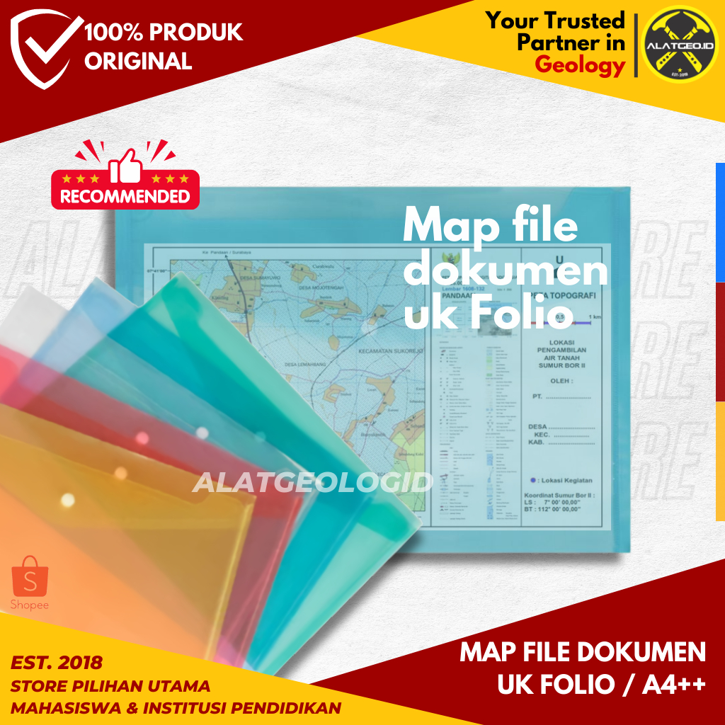 Jual Map file dokumen lapangan | Shopee Indonesia