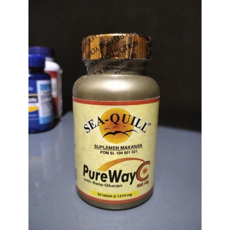 Jual Sea Quill Pure Way C 500 mg ( 30 tablet) | Shopee Indonesia