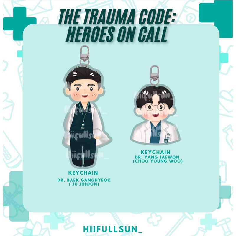 Jual KEYCHAIN KDRAMA THE TRAUMA CODE HEROES ON CALL KDRAMA JUJIHOON ...
