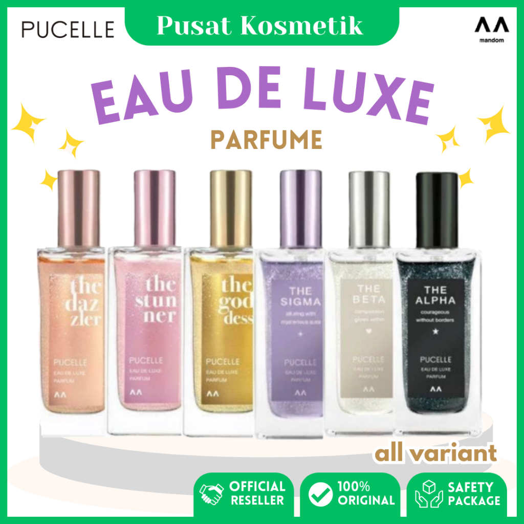 Jual PUCELLE Eau De Luxe Parfum 50ml | 100% Original Minyak Wangi ...