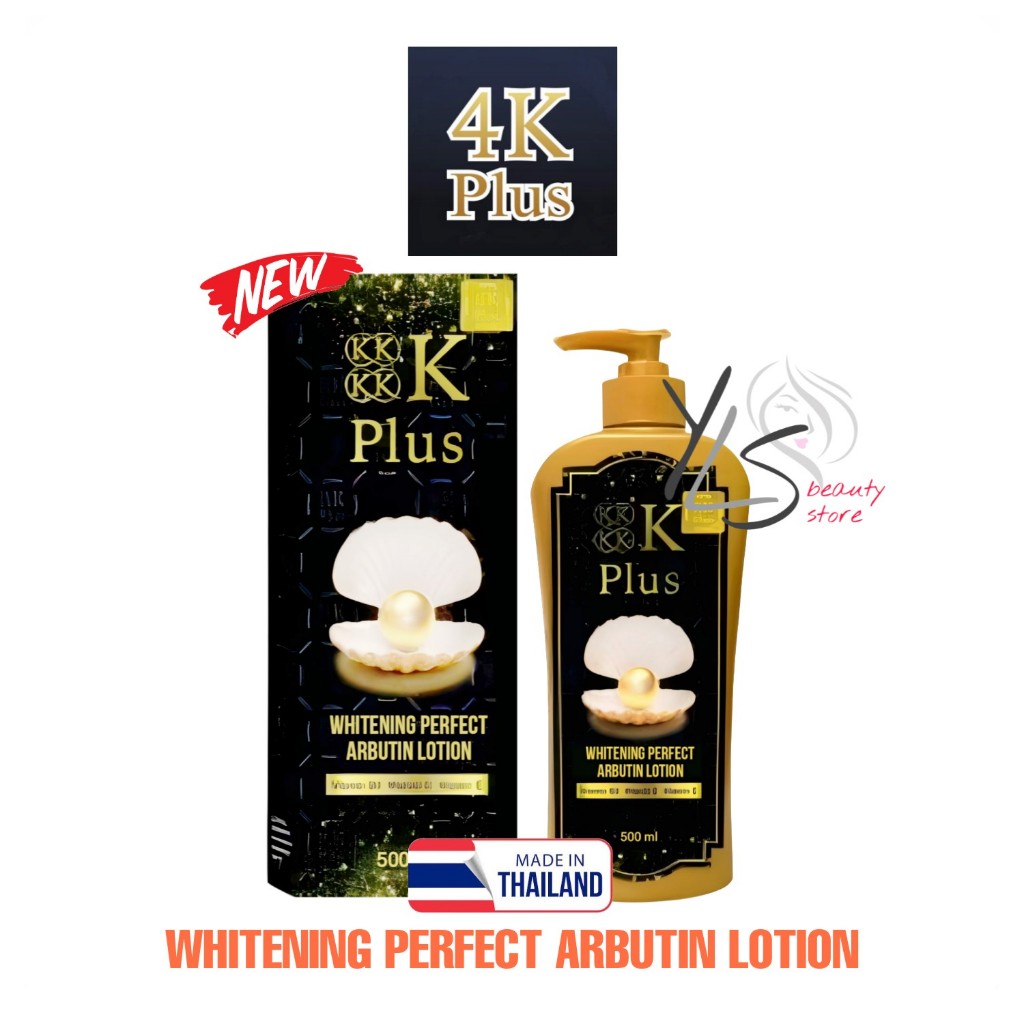 Jual 4K PLUS 5X WHITENING PERFECT ARBUTIN LOTION 500ml - BODY LOTION ...