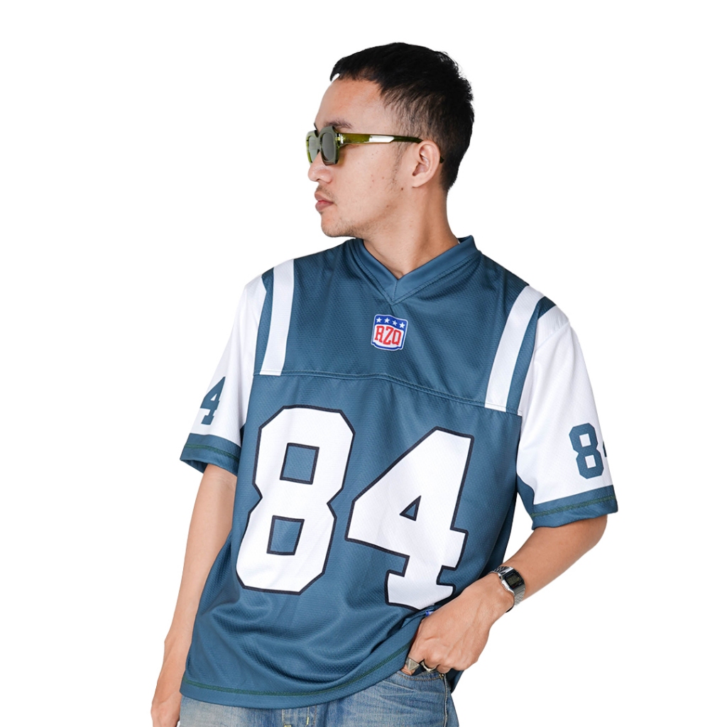 Jual RZQ / 84 / Number Series / Jersey / Streetwear / Oversize / Music ...