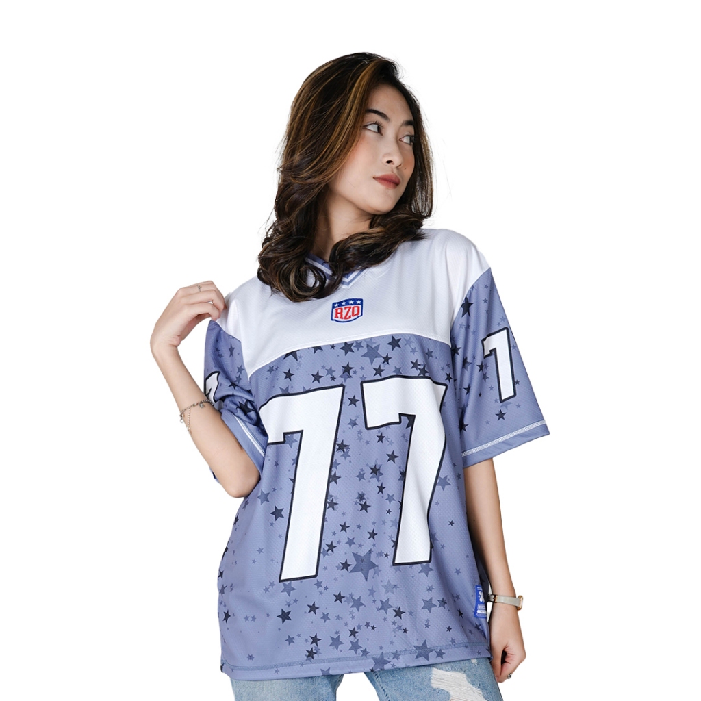 Jual RZQ / 77 / Number Series / Jersey / Streetwear / Oversize / Music ...