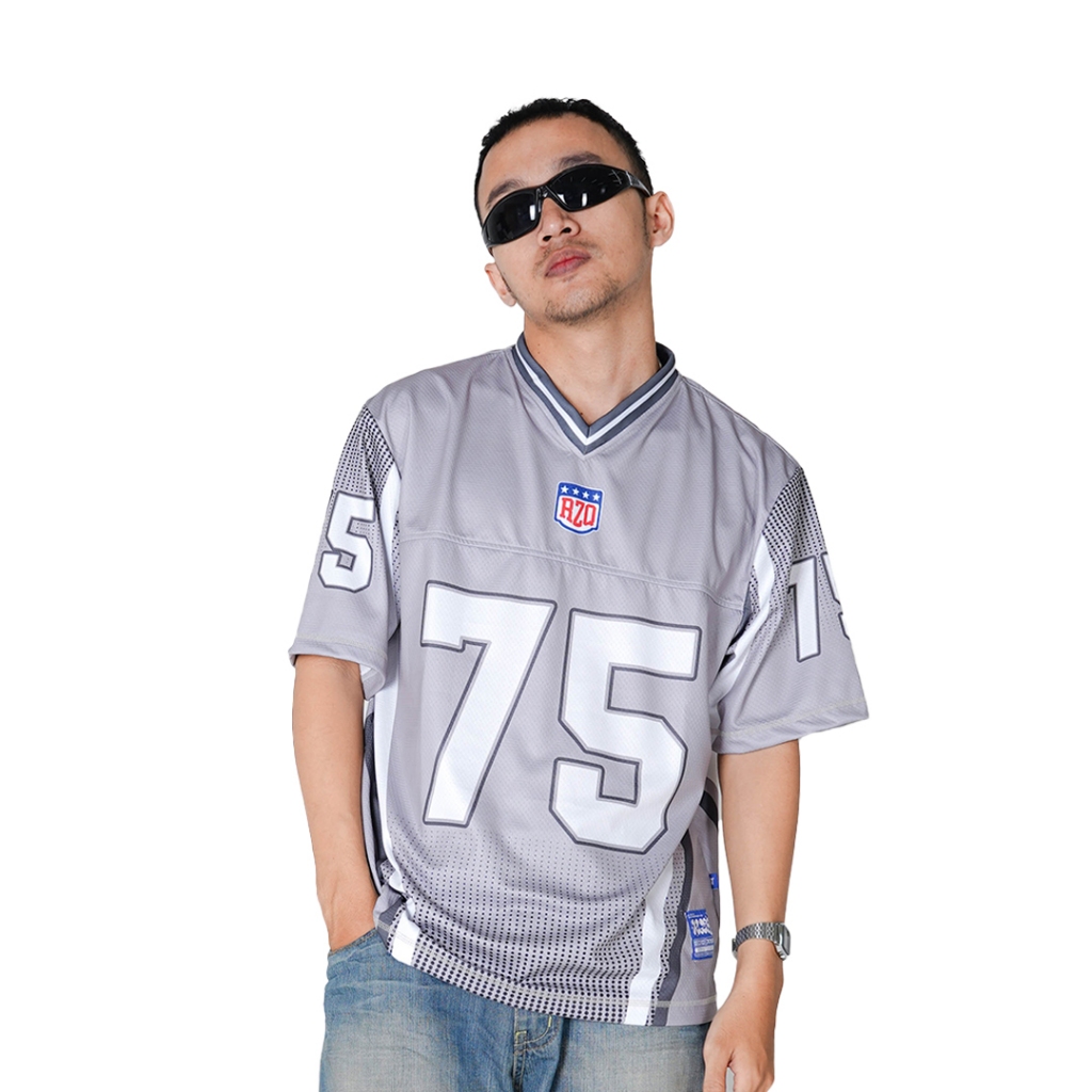 Jual RZQ / 75 / Number Series / Jersey / Streetwear / Oversize / Music ...