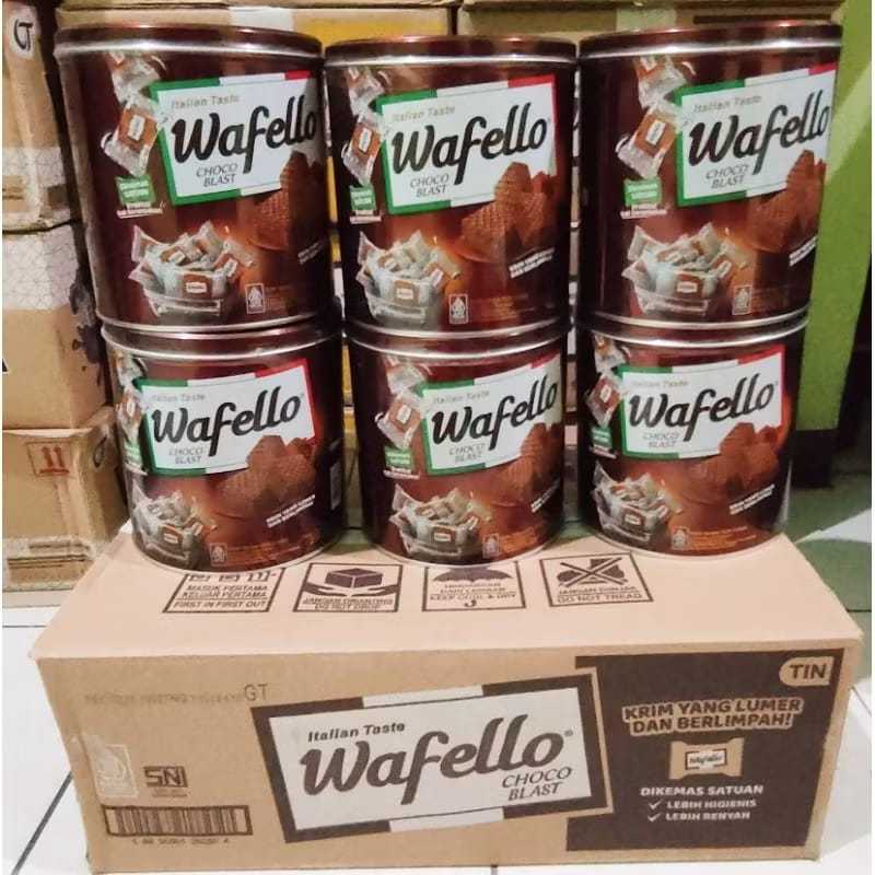 Jual Wafelo kaleng dan jajan kaleng lainya kartonan | Shopee Indonesia